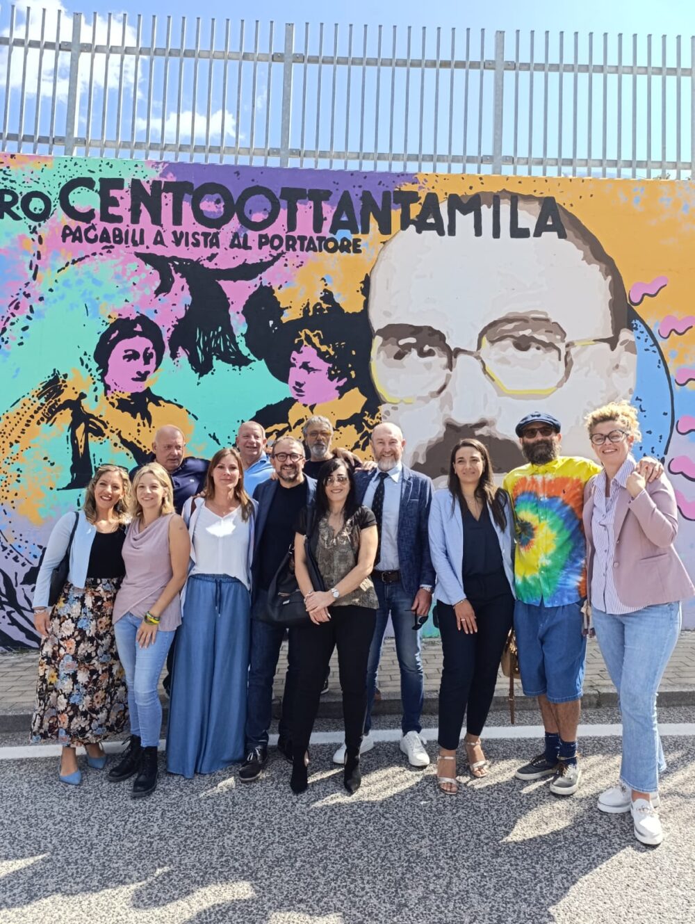 Magnotta day: svelato il murales dedicato a Magnotta - News Town L ...